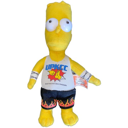 The Simpsons Bart Simpson Plush Toy UPKCC Ultimate Punch Kick Choke ...