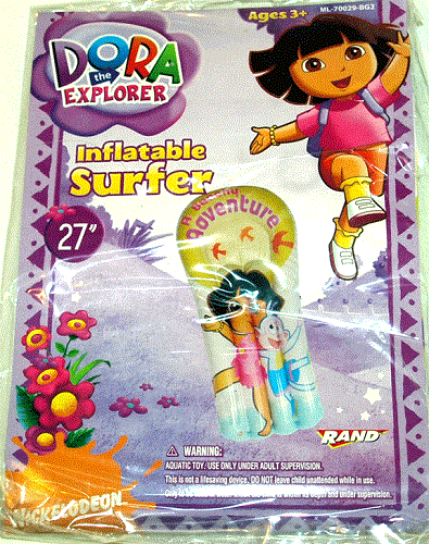 DORA Inflatable Surfer Raft 27" / Floating Pool Toy | eBay