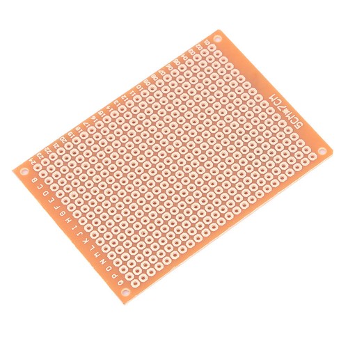 10pcs 5×7cm Single Side Prototype PCB Breadboard Universal Board ...