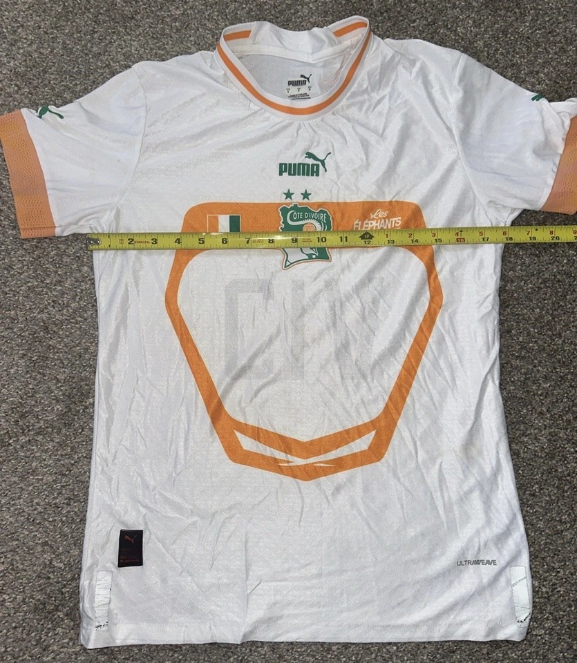 Men’s Puma Ivory Coast Cote Divoire 2022 Home National Soccer Jersey ...