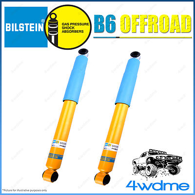 Fits Toyota Hilux KUN26 N70 4WD Ute Bilstein B6 Offroad Rear Shocks 2 ...