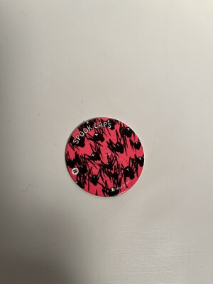 Vntg POG 1994 Spook Caps Scary Spider Halloween Milk Bottle HTF Game ...