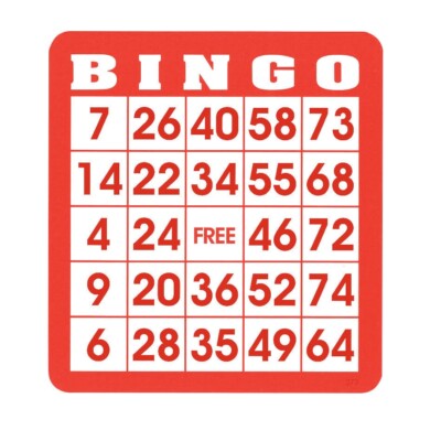 Reusable Bingo Cards (Pkg. 50) | eBay