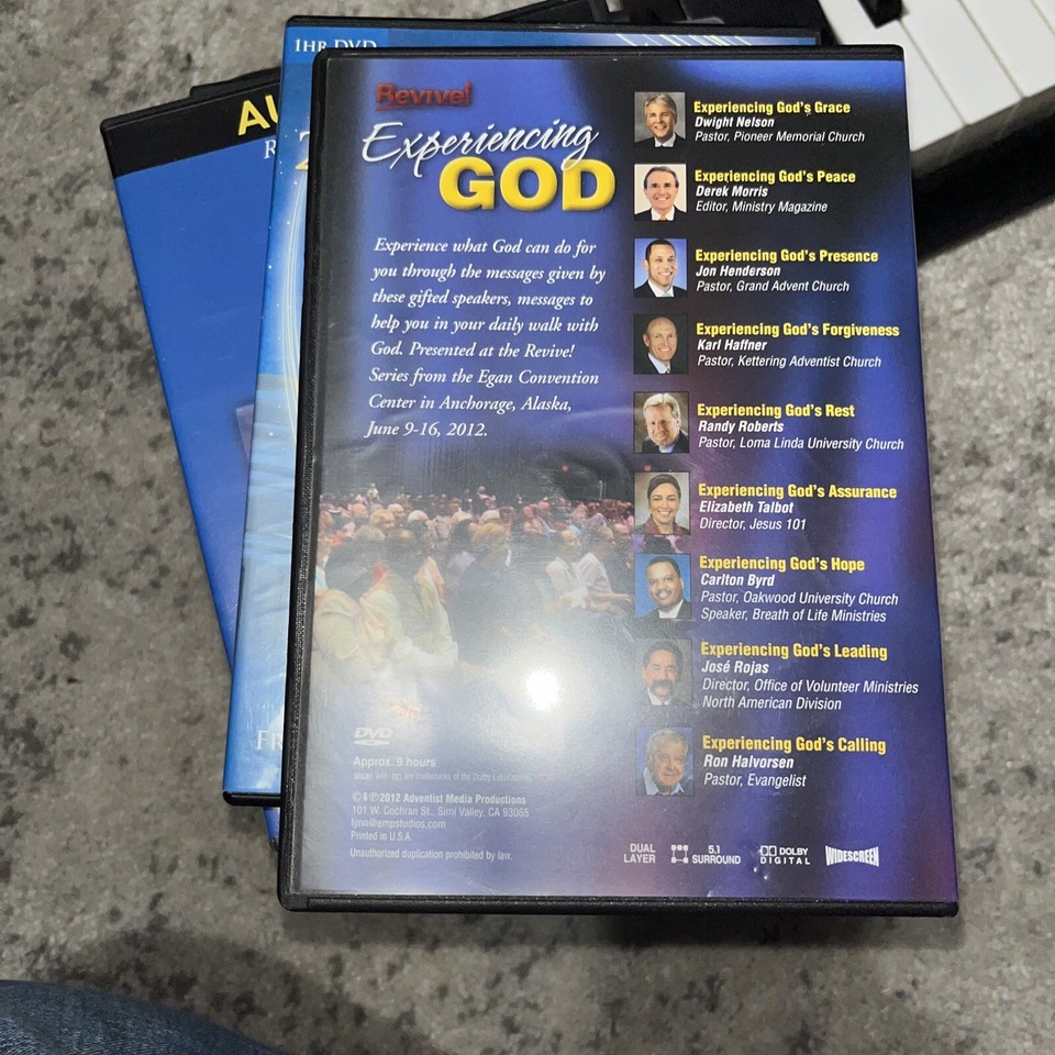 Revive! Experiencing GOD DVD Recorded Live: Egan Convention Center ...
