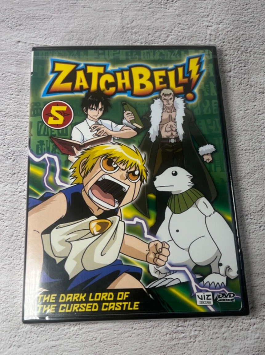 ZatchBell - Vol. 5: The Dark Lord of the Cursed Castle (DVD, 2006 ...