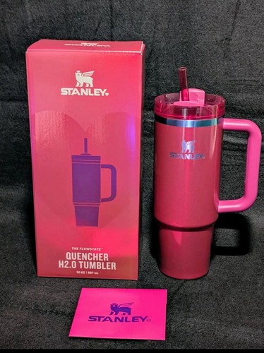 Stanley Berry Truffle Valentines Day Flowstate Quencher 30oz BrandNew ...