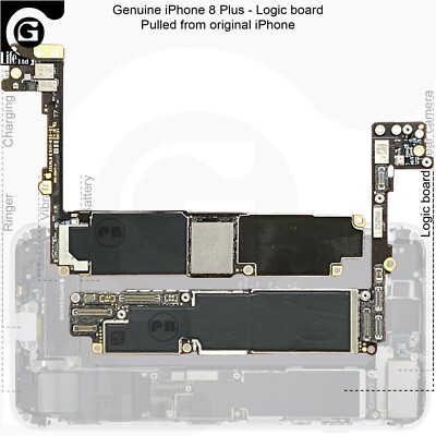 Apple iPhone 8 Plus Motherboard Logic board for Spares and Repairs Only ...
