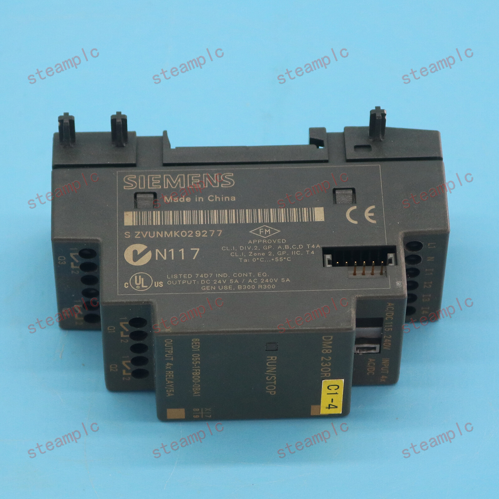 1PC Used SIEMENS LOGO Module 6ED1055-1FB00-0BA1 6ED1 055-1FB00-0BA1 DHL ...