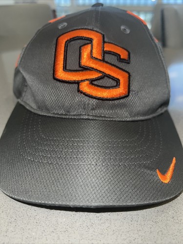 Nike Dri-Fit Youth OSU Oregon State Hat University Beavers Swoosh Gray ...