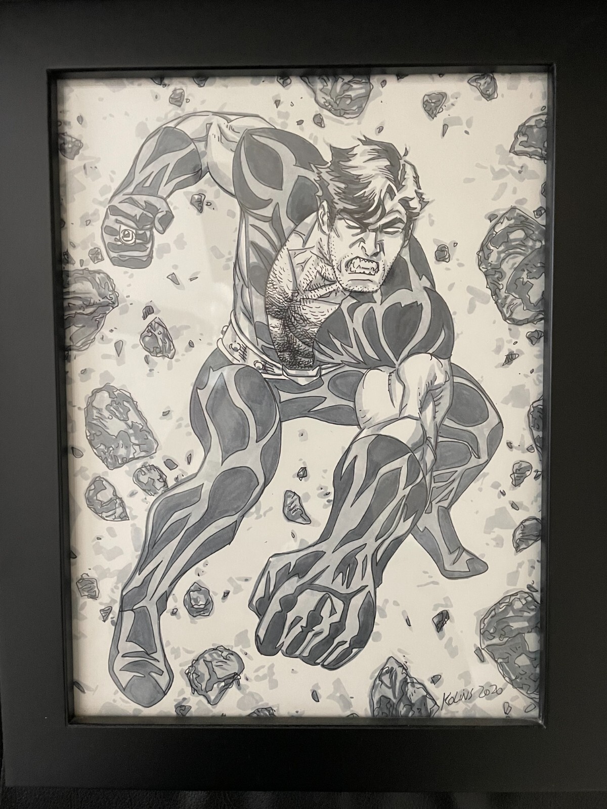 Timber Wolf - DC Legion of Superheroes original commission art by Scott ...