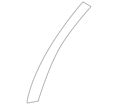 Genuine Toyota Bumper Trim (Right Front) 52112-0R030 | eBay