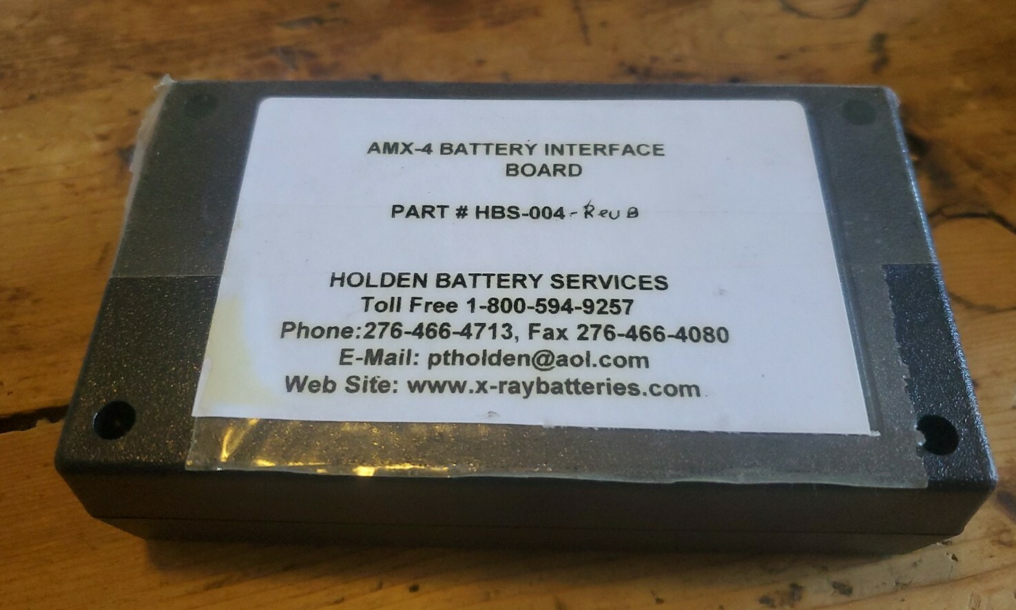 AMX4 HBS-004-REV B BATTERY INTERFACE BOARD AMX-4 X-RAY MACHINE PART | eBay