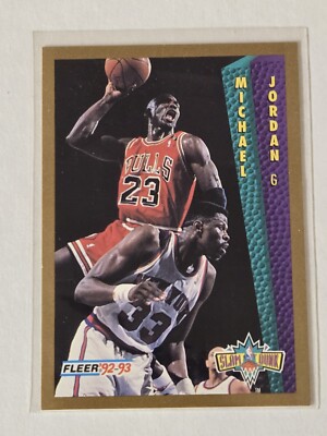 🔥 Michael Jordan 1992-93 Fleer Basketball Trading Card #273 NBA RARE ...