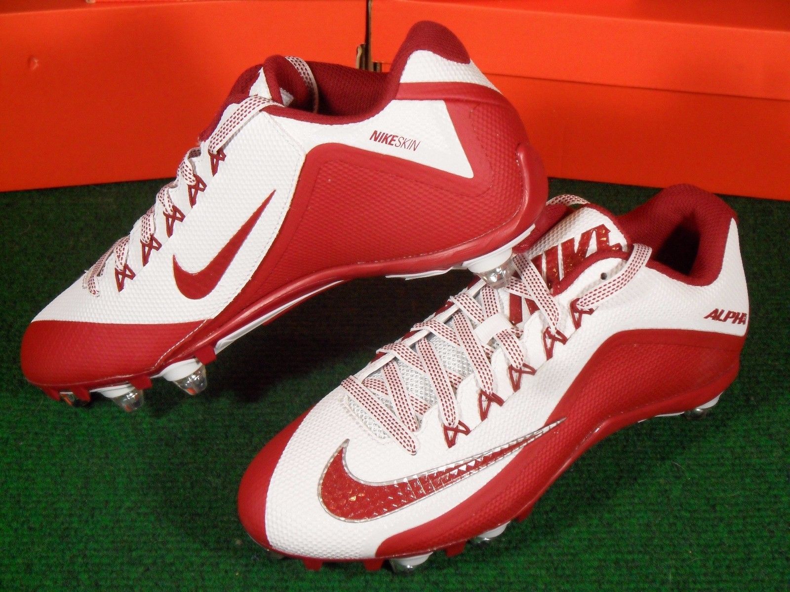 New Mens Nike Alpha Pro & 2 Low & 3/4 TD & D PF NFL Team Color Football ...
