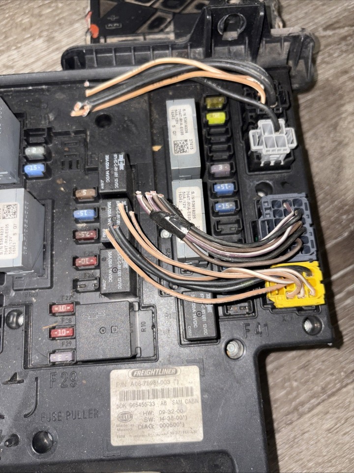 2018 Freightliner Cascadia Fuse Box SAM CABIN P/N: A06 65981 003 | eBay