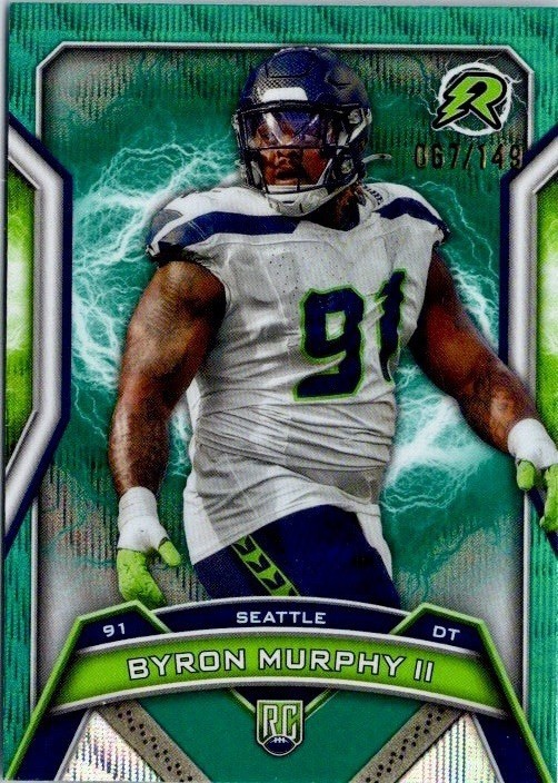 2024 Topps Resurgence - Rookies Byron Murphy II #187 Teal Surge ...