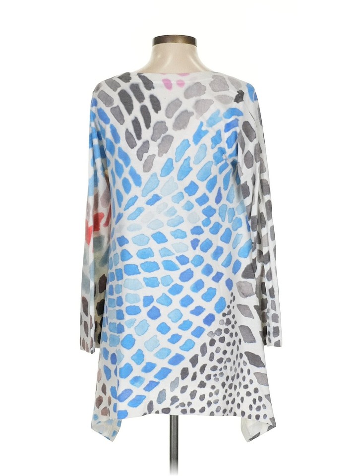 Nally & Millie Women Blue Poncho 4 | eBay