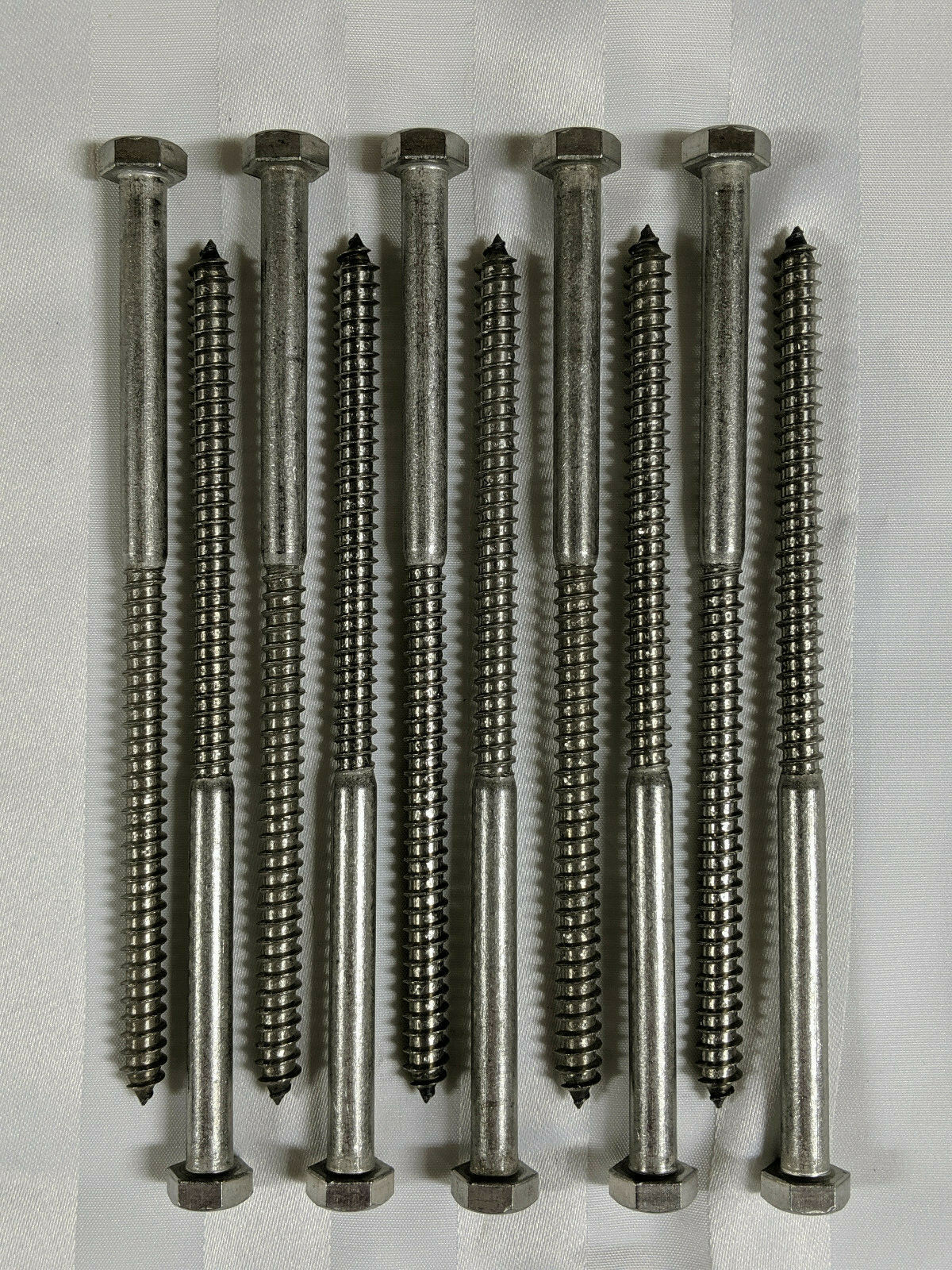 5/16x6 Stainless Steel Lag Screw 5/16" x 6" Hex Head - Lot of 10 | eBay