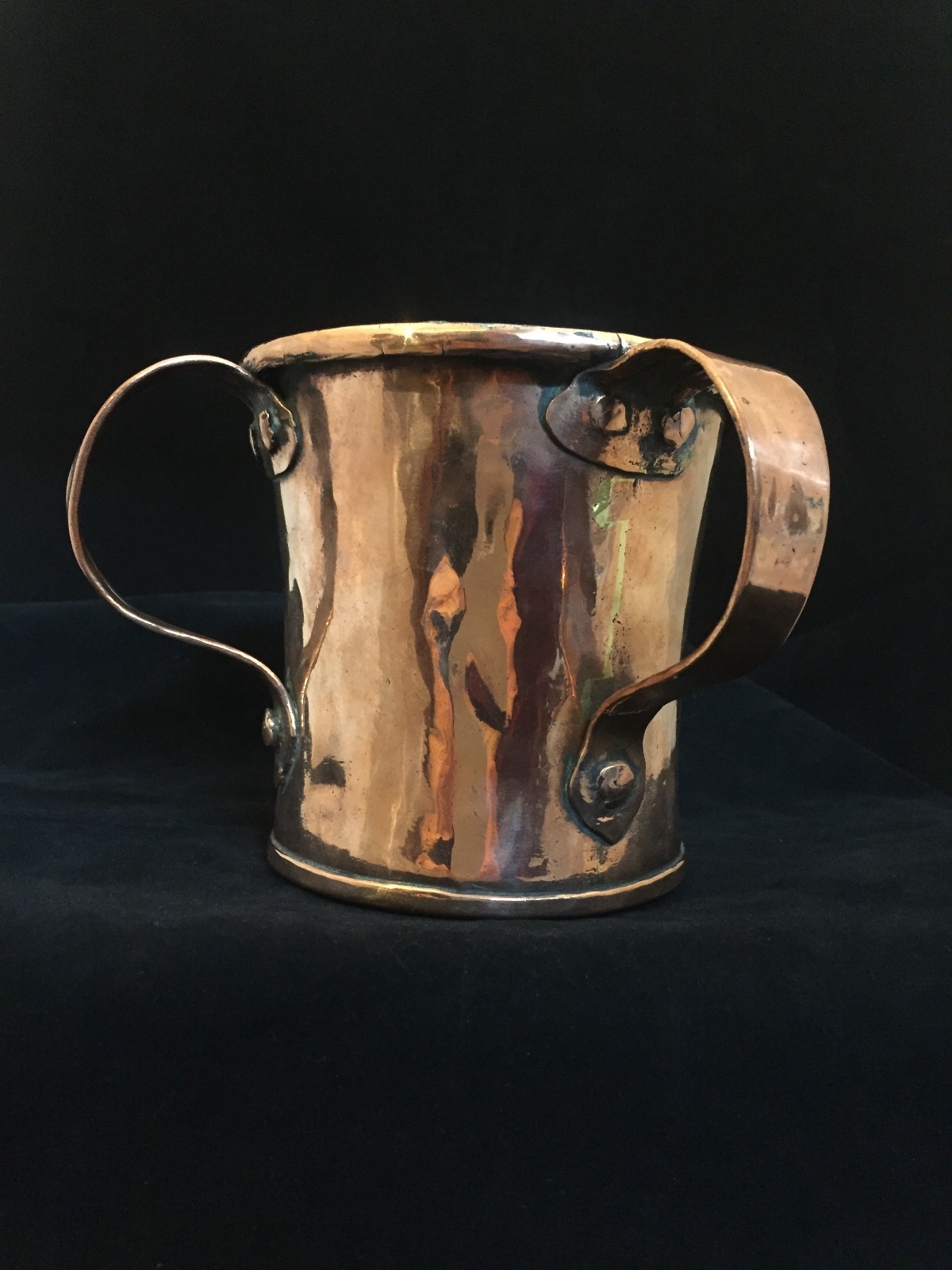COPPER RITUAL LAVER, HAND HAMMERED & DOVETAILED c 1800 | eBay