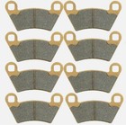 Front and Rear Brake Pads For Polaris Ranger 500 6X6 2004-2005 / ...