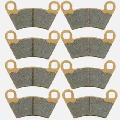 Front and Rear Brake Pads For Polaris Ranger 500 6X6 2004-2005 / ...