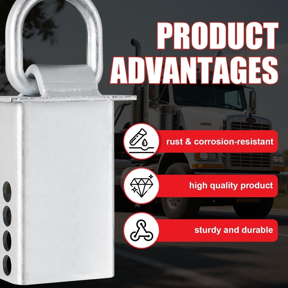 Heavy Duty Stake Pocket D Rings Adjustable 18,000 lbs Stake Pocket D ...