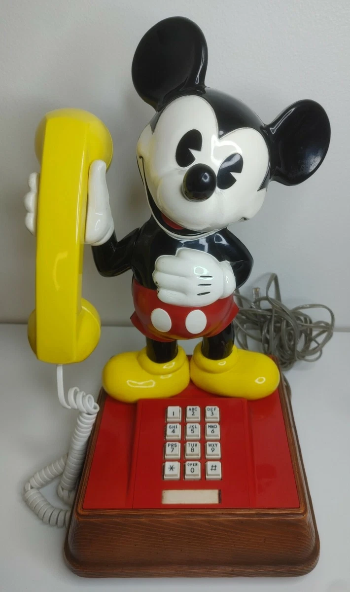 Vintage Mickey Mouse Phone 1976