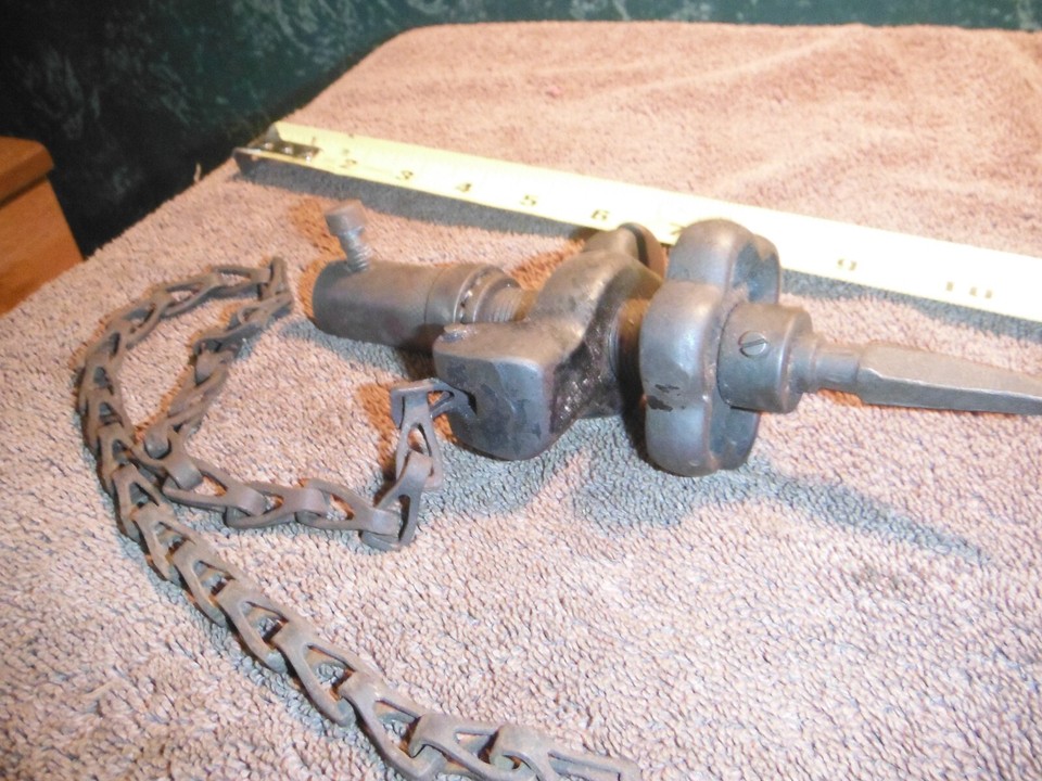 Vintage Chain Drill Brace Bit Chain Drill Auger Chain Drill | eBay