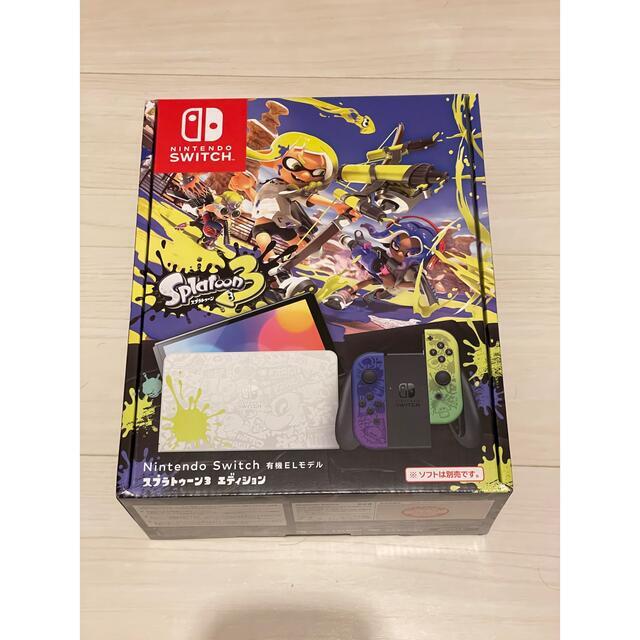 Nintendo Switch OLED Model Splatoon 3 Edition Game Console & Joy-Con ...