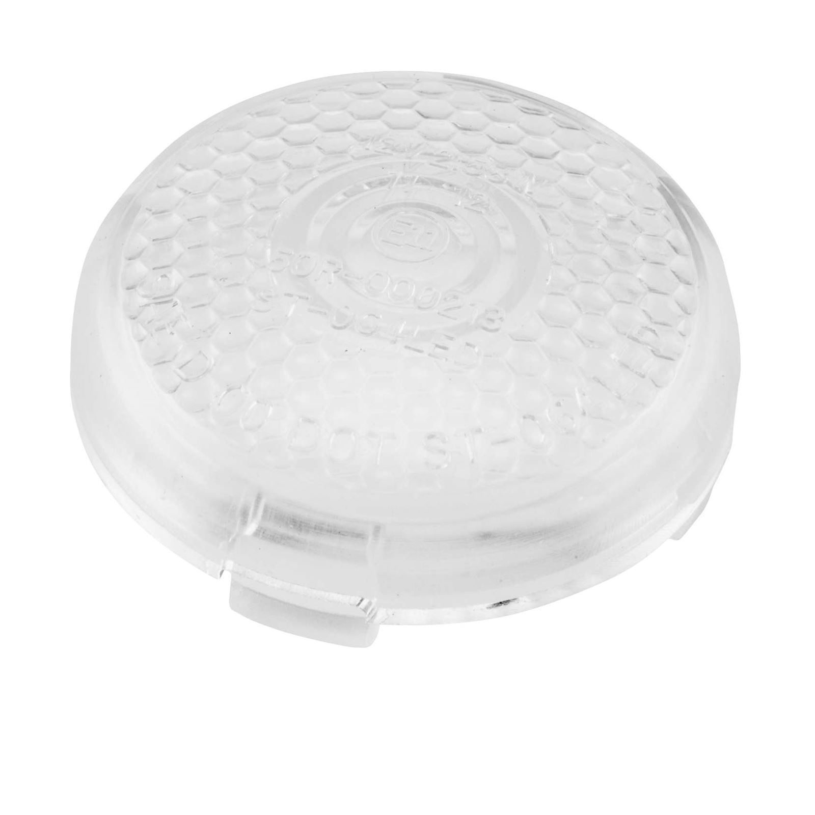 Turn Signal Replacement Lenses - Honeycomb Style - Clear 2-1/4" x 3-1/4 ...
