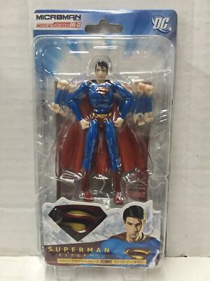 Takara Microman Micro Series MA-33 SUPERMAN RETURNS 4" Action Figure ...