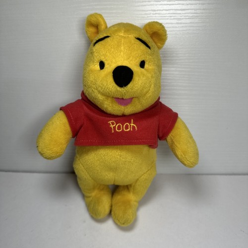 VINTAGE Winnie The Pooh Plush Toy Disney 9" Fisher Price Original 2001 ...