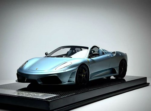 *SUPER RARE* Dino Model 1/18 Ferrari F430 16M Scuderia Ice Blue #1/30 ...