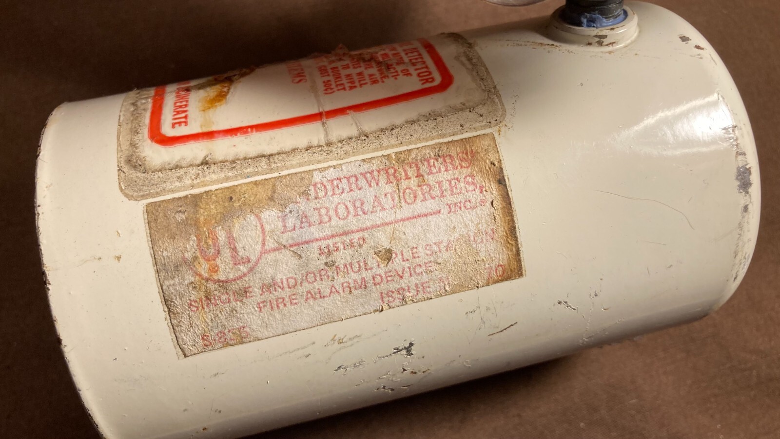 Vintage Fire Detector Alarm Falcon Air Horn Compressed Air | eBay