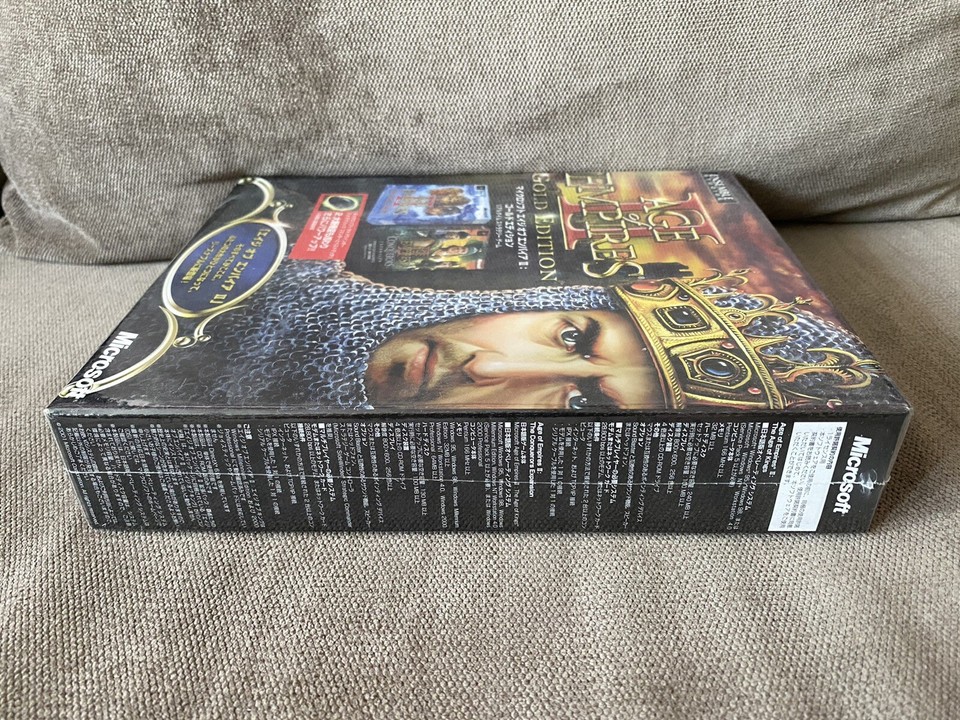 Age Of Empires II Gold Edition - Japanese Big Box Edition PC NEW ...