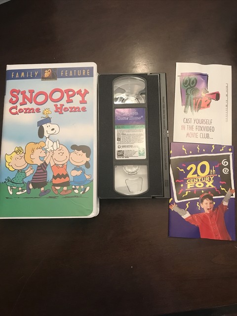 Snoopy, Come Home (VHS, 1996) for sale online | eBay