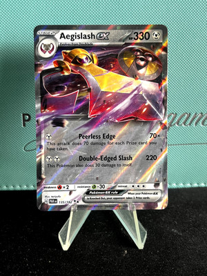 Pokémon TCG Scarlet & Violet: Paradox Rift Aegislash EX 135/182 - NM | eBay
