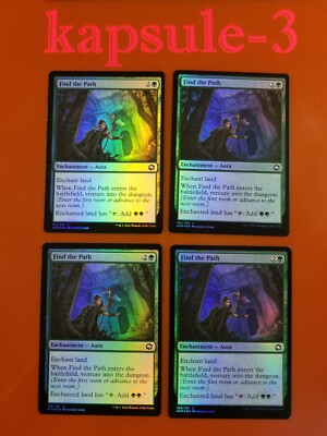 4x Find the Path | FOIL | Forgotten Realms | MTG Magic Cards | eBay