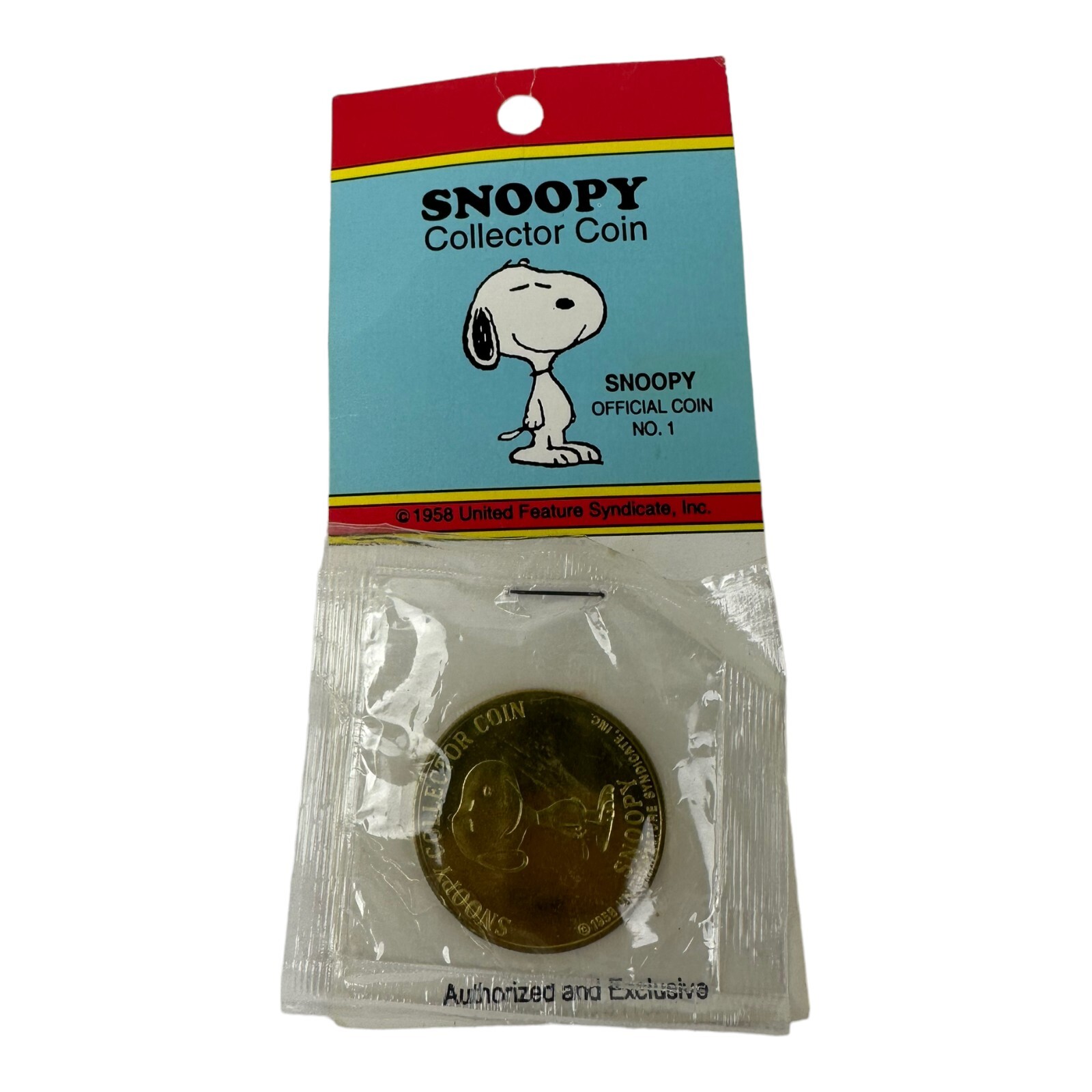 Knotts Berry Farm Camp Snoopy Collector Coin No. 1. RARE. | eBay