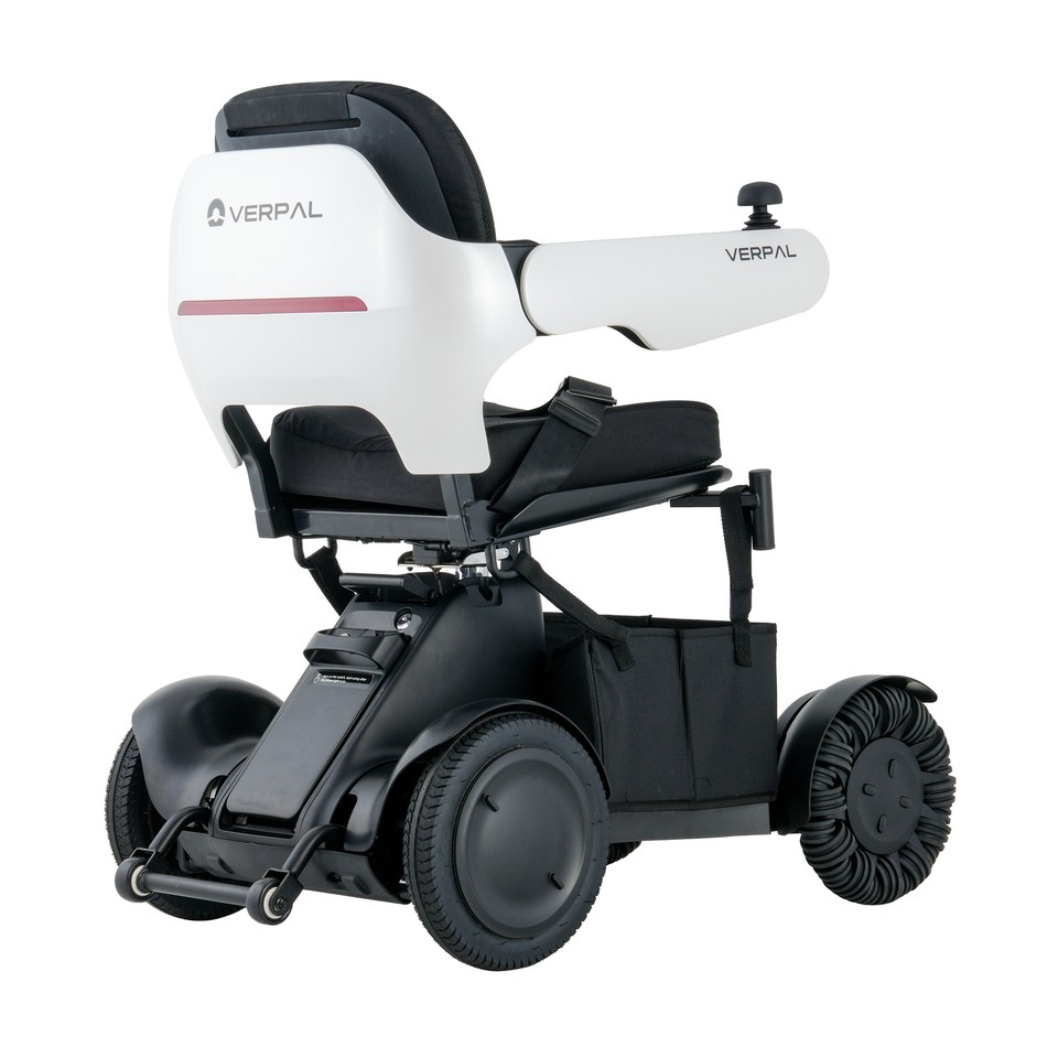 VERPAL Modern Futuristic Foldable Electric Wheelchair 20 Mile Range All ...