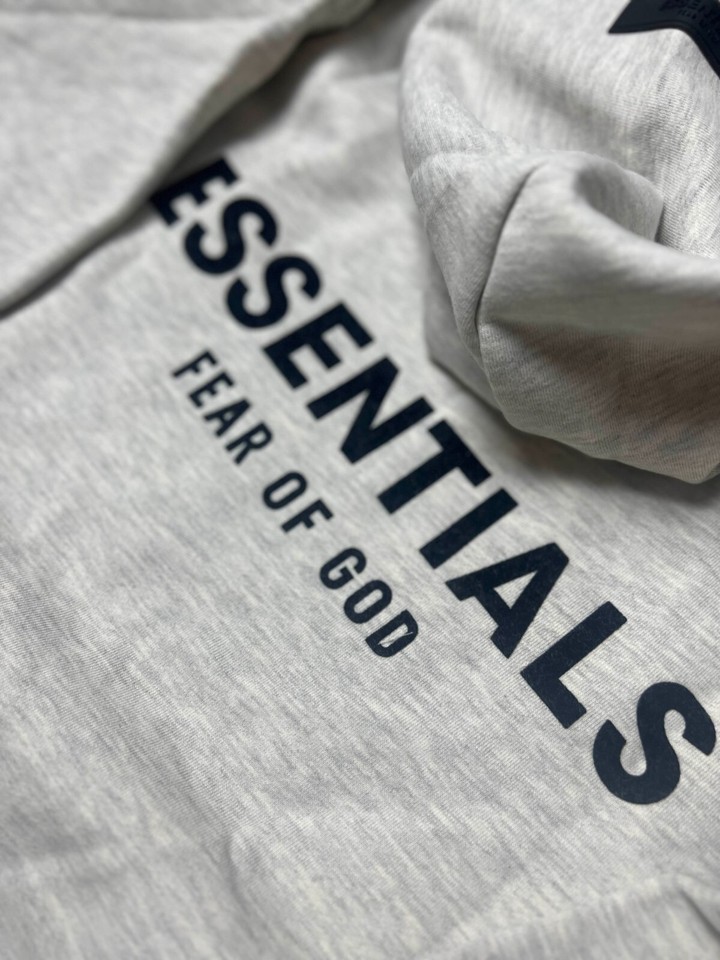 UK FOG/ Essential SS22 ‘Light Oatmeal Grey ‘ Tracksuit Hooded Sweatshirt S-XL | eBay UK