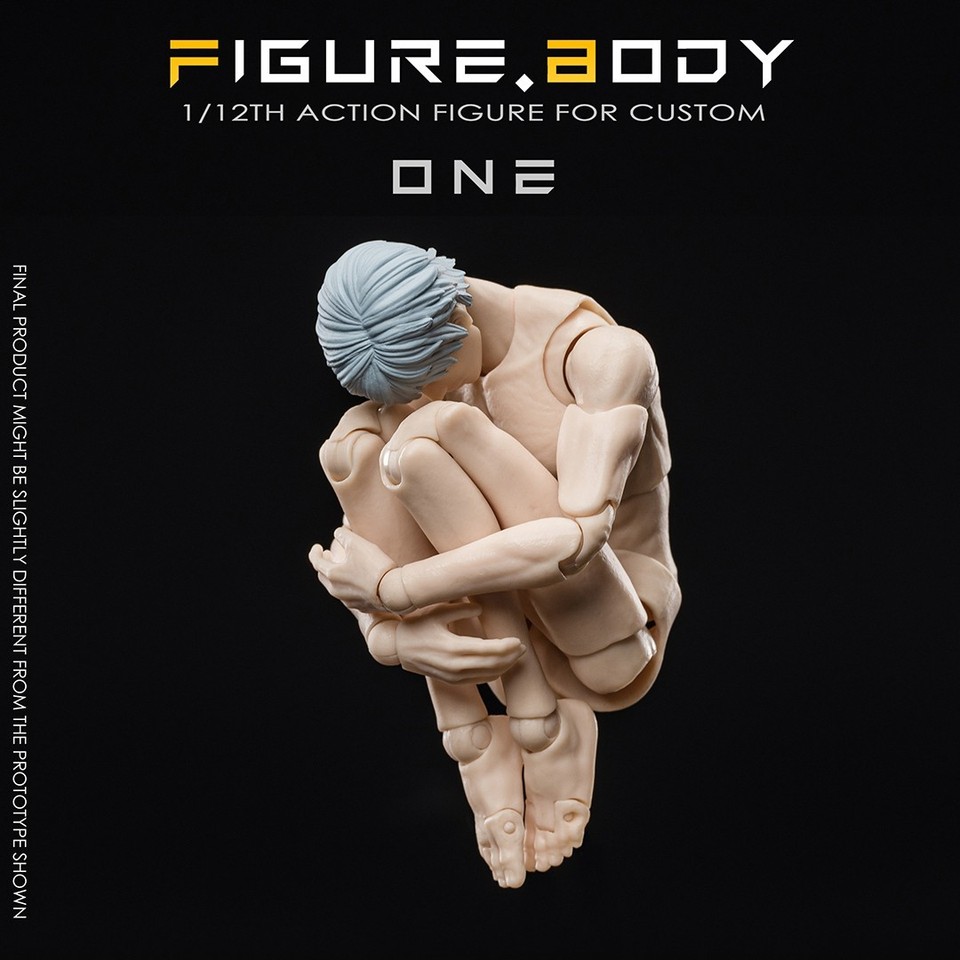 USA VTOYS X BMS VB002 1/12 Muscule Man Action Figure Toys Pale Body One ...