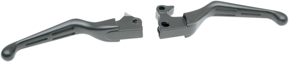 Drag Specialties Slotted Wide Blade Lever Set 0610-0633 Black | eBay