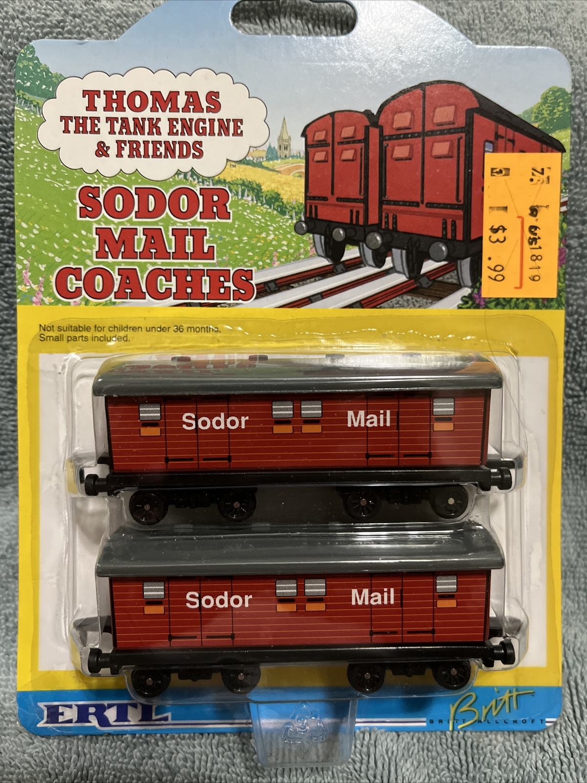 Ertl Thomas The Tank Engine And Friends Sodor Mail Train Finland ...