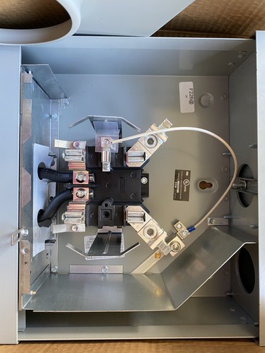 EUSERC Approved Eaton 200 Amp Outdoor Meter Base Main Breaker+8 ...