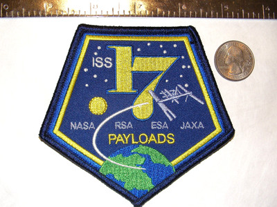 Original ISS Payload Operations Increment 17 Patch NASA ESA POIC Space Station | eBay