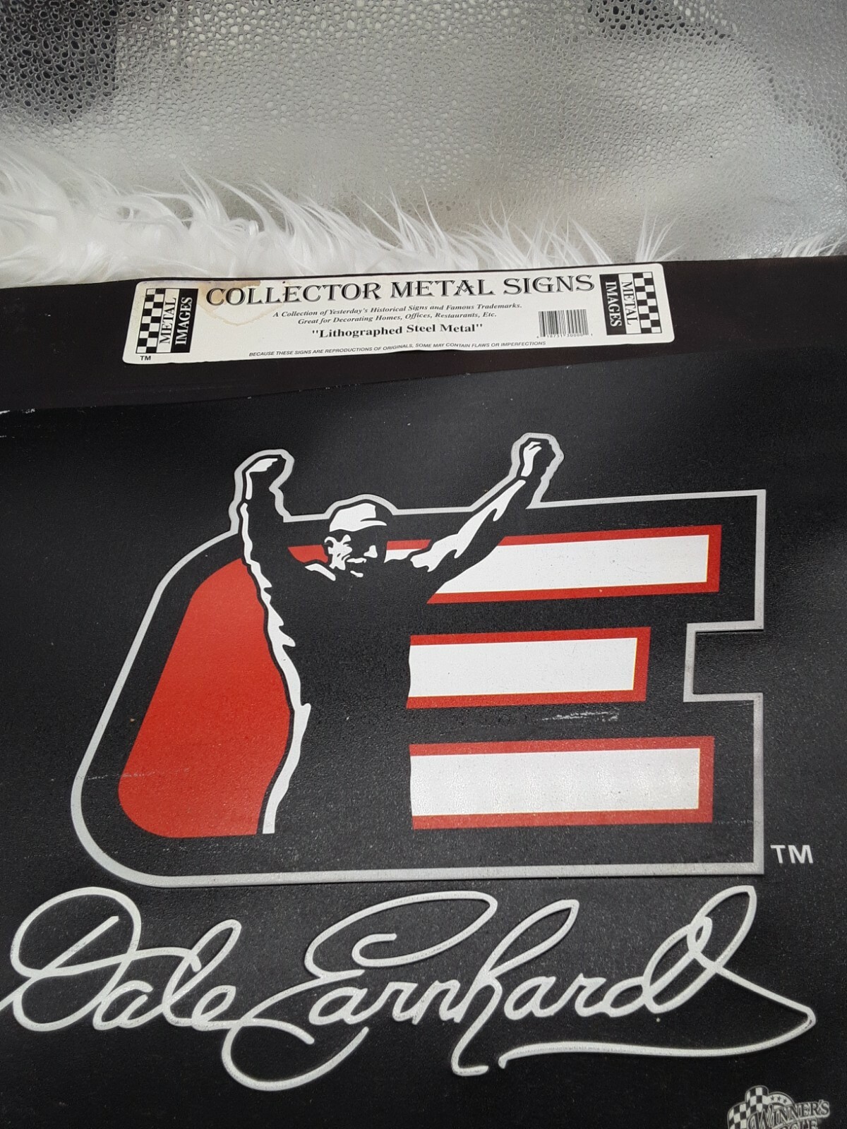Collector Metal Sign "Lithographed Steel Metal" Dele Earnhardt #3 | eBay