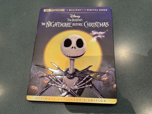The Nightmare Before Christmas (Blu-ray, DVD, Digital Code) NO 4K DISC ...
