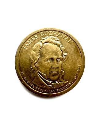 James Buchanan 1 Dollar Coin RARE EXCLUSIVE ONE 1857-1861 | eBay