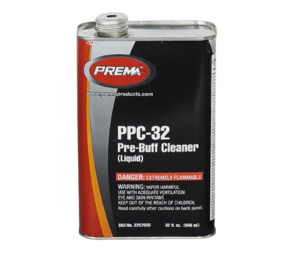 4 PACK $17 A PIECE PREMA PPC32 32OZ PRE-BUFF CLEANER SPOUT CANS | eBay